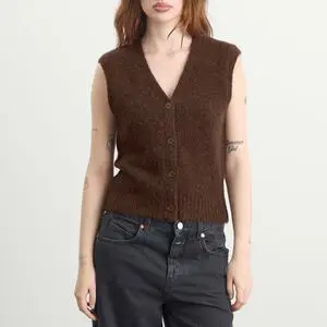 SAMSØE SAMSØE Sajeanne Hairy Knit Vest Top