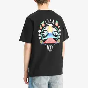 Casablanca Casa Way Mountain Printed T-shirt