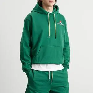 Casablanca Montagne Printed Organic Cotton Hoodie