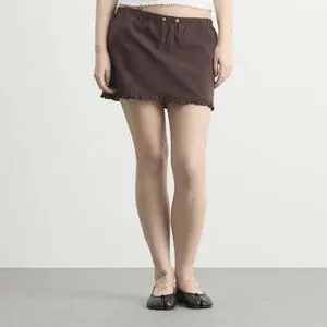 DEIJI STUDIOS Flounce Mini Skirt