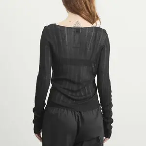DEIJI STUDIOS Open Work Longsleeve