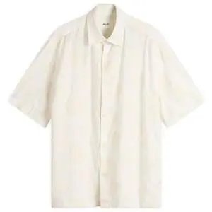 Nn07 Freddy Jacquard Shell Short Sleeve Shirt