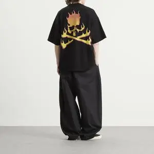 MASTERMIND WORLD Skull On Fire Short Sleeve T-shirt