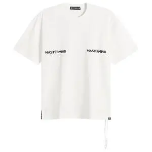 MASTERMIND WORLD Stamped Short Sleeve T-shirt - White