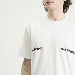 MASTERMIND WORLD Stamped Short Sleeve T-shirt - White