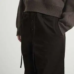 DEIJI STUDIOS Two Band Trousers - Black