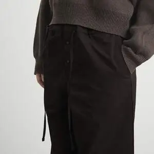 DEIJI STUDIOS Two Band Trousers - Black