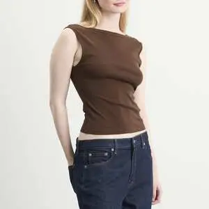 ST. AGNI Organic Cotton Ballerina Top