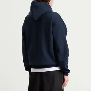 ANNIE HOOD Baseball Hoodie - Navy