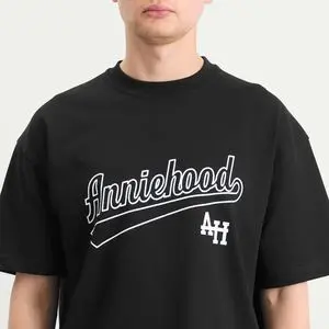 ANNIE HOOD Baseball T-shirt