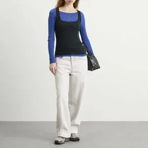 FRUITY BOOTY Double Layer Long Sleeve Top