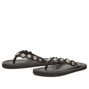 Toga Leather Flip Flops