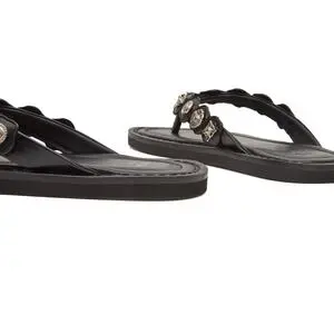 Toga Leather Flip Flops
