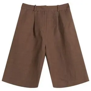 Faithfull The Brand Astrid Long Shorts - Forest