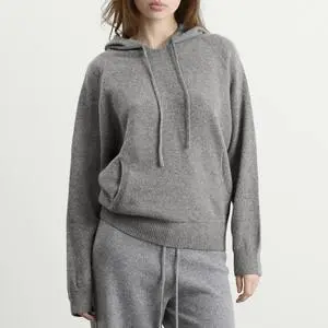 NOTHING WRITTEN Casta Knit Hoodie Sweater