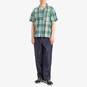 Folk Relaxed Soft Collar Vacation Shirt