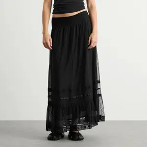 Rixo Tuta Midi Skirt
