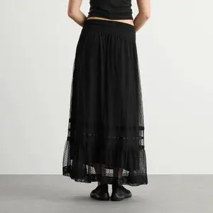 Rixo Tuta Midi Skirt