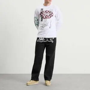 ICECREAM Running Dog Loose Straight Jeans