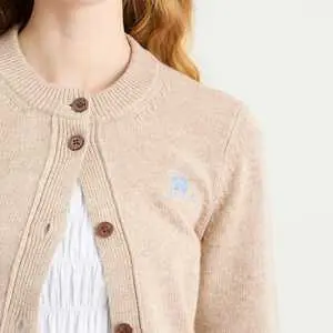 GANNI Core Future Wool Mix Cardigan