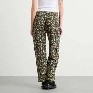 ICECREAM Running Dog Woodland Camouflage Cargo Pants
