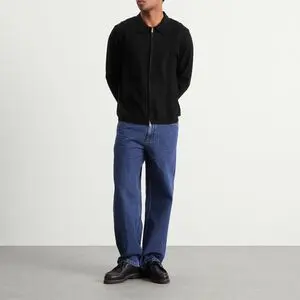 WAX LONDON Lennox Milano Zip Polo