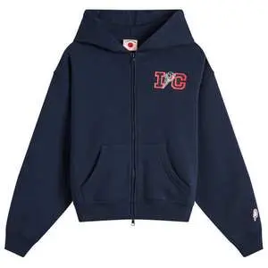 ICECREAM Cone Cropped Zip Through Hoodie