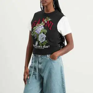 GANNI Wool Vest