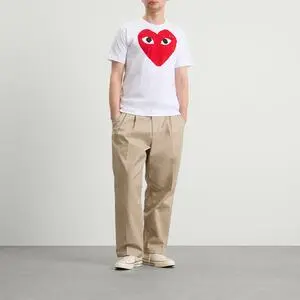 Play Comme Des Garcon Oversized Heart T-shirt