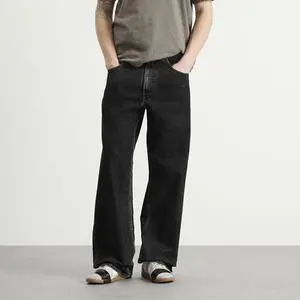 MAISON MARGIELA Washed Wide Leg Jeans