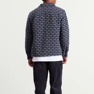 WAX LONDON Rockley Geo Jacquard Overshirt