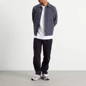 WAX LONDON Rockley Geo Jacquard Overshirt