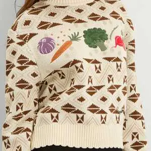 HOUSE OF SUNNY Martha Jacquard Jumper