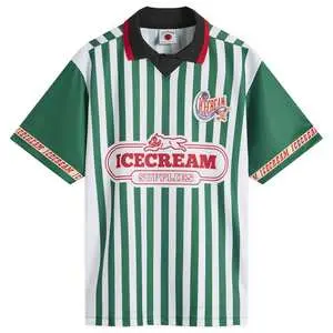 ICECREAM Striped Football Shirt
