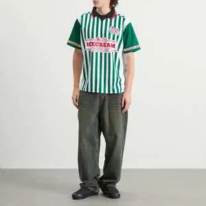 ICECREAM Striped Football Shirt
