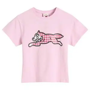 ICECREAM Houndstooth Running Dog Baby T-shirt