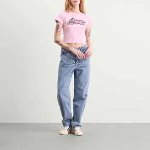 ICECREAM Houndstooth Running Dog Baby T-shirt