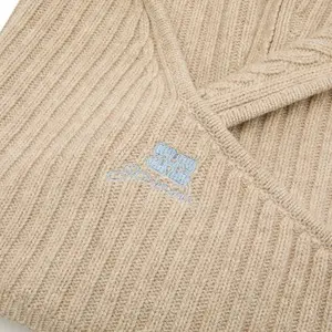 GANNI Core Future Wool Knit Balaclava