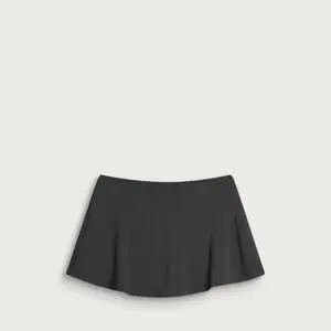 SKIMS Smooth Lounge Mini Skort - Obsidian