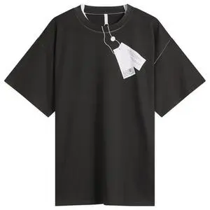 MAISON MARGIELA Printed Tag T-shirt - Black