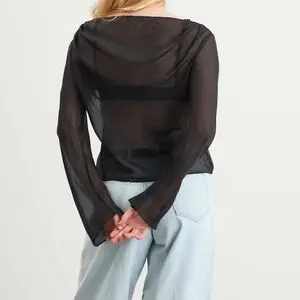 SIR. Strobe Cowl Top