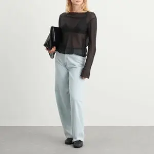SIR. Strobe Cowl Top