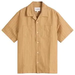 CORRIDOR Boulder Stripe Vacation Shirt - Brown