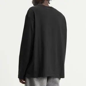 Acne Studios Button Logo Long Sleeve T-shirt