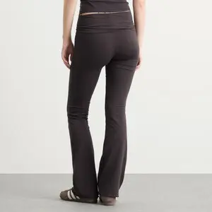 SKIMS Cotton Jersey Foldover Pant
