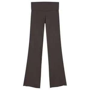 SKIMS Cotton Jersey Foldover Pant - Iron