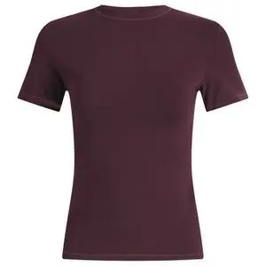 SKIMS Cotton Jersey T-shirt - Currant