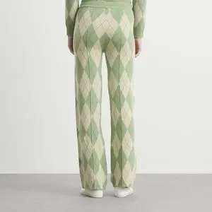 HOUSE OF SUNNY Argyle Jacquard Lounge Trousers