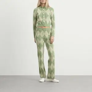HOUSE OF SUNNY Argyle Jacquard Lounge Trousers