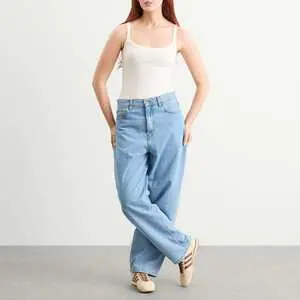 SKIMS Cotton Jersey Scoop Neck Bodysuit - Marble